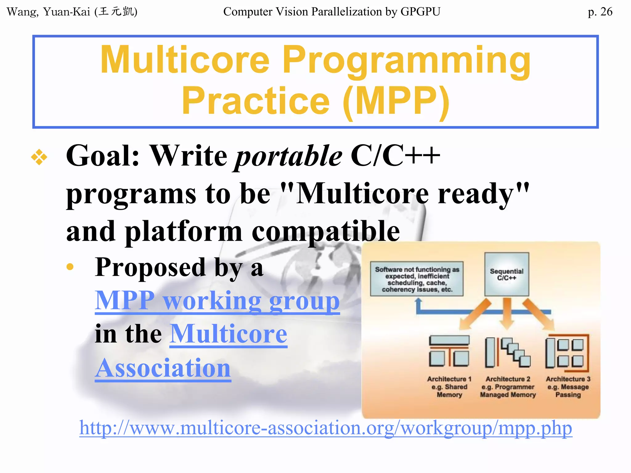 2014/07/17 Parallelize computer vision by GPGPU computing | PDF