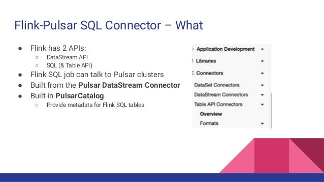 Flink Sql On Pulsar Made Easy Ppt
