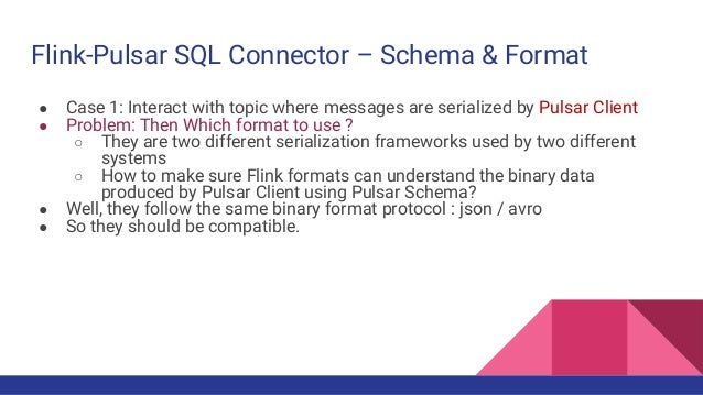 Flink Sql On Pulsar Made Easy Ppt