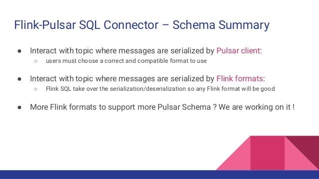 Flink SQL on Pulsar made easy | PDF