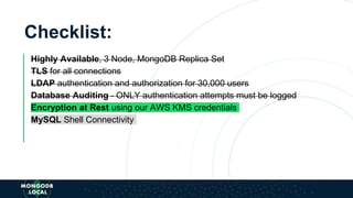 MongoDB.local Seattle 2019: Introduction to MongoDB Atlas for Your ...
