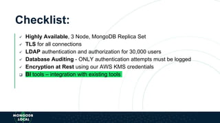 MongoDB.local Sydney: MongoDB Atlas for Your Enterprise | PPT