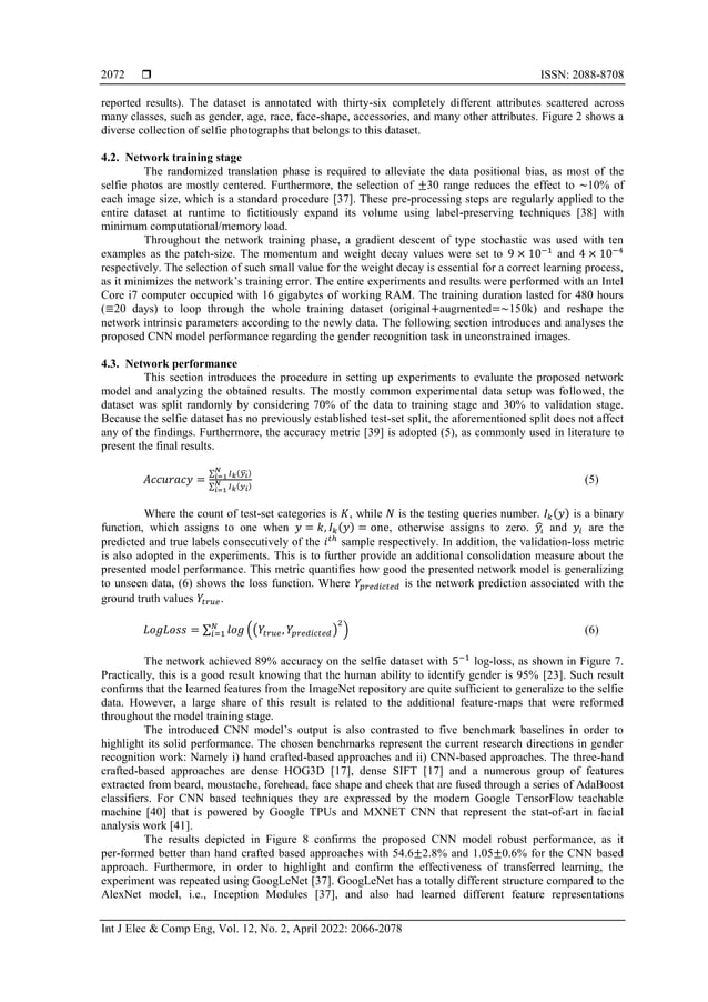 Gender recognition from unconstrained selfie images: a convolutional neural network approach | PDF