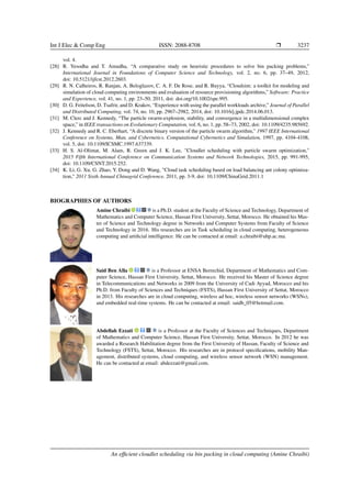 An efficient cloudlet scheduling via bin packing in cloud computing | PDF | Cloud Computing ...