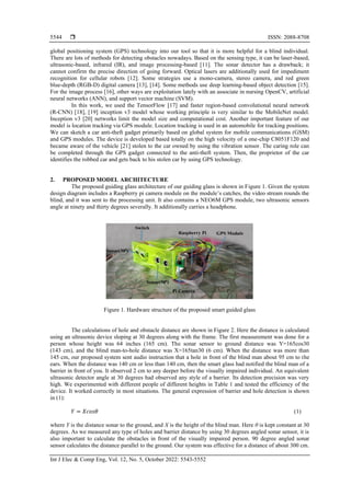 Design and implementation of smart guided glass for visually impaired people | PDF