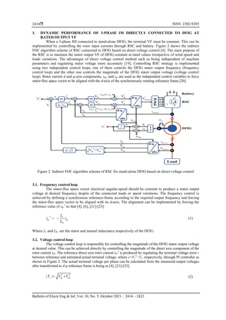 Starting of induction motor fed with stand-alone DFIG | PDF