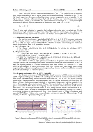 Starting of induction motor fed with stand-alone DFIG | PDF