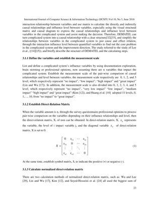 INTEGRATION OF IMPORTANCEPERFORMANCE ANALYSIS AND FUZZY DEMATEL | PDF