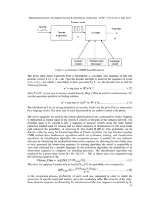CURVELET BASED SPEECH RECOGNITION SYSTEM IN NOISY ENVIRONMENT: A STATISTICAL APPROACH | PDF