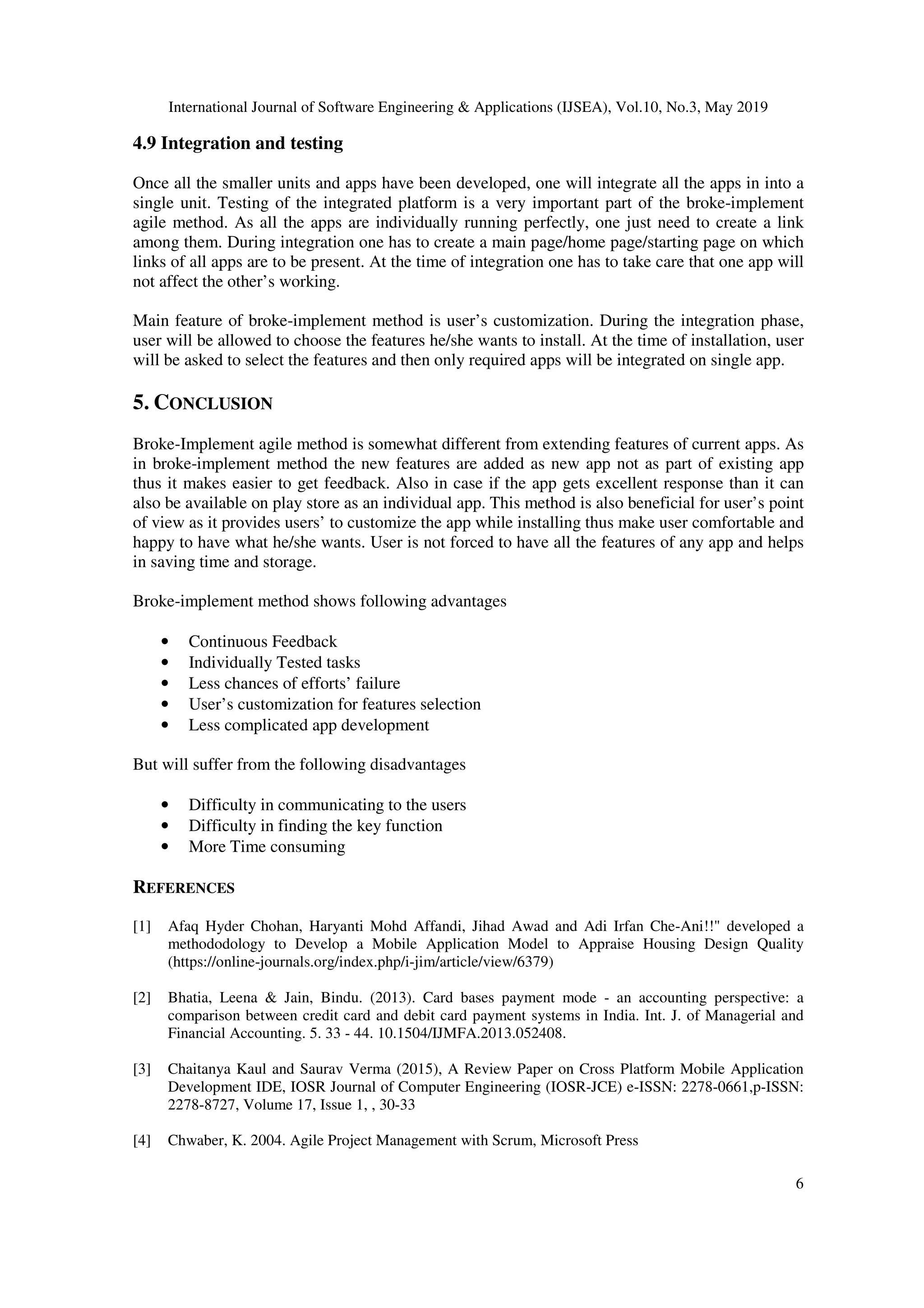 BROKE-IMPLEMENT AGILE METHOD OF MOBILE APP DEVELOPMENT | PDF