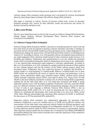 Software Requirement Change Effort Estimation Model Prototype Tool for Software Development ...