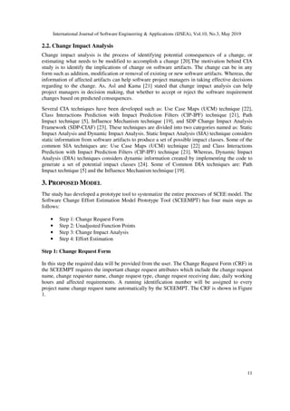 Software Requirement Change Effort Estimation Model Prototype Tool for ...