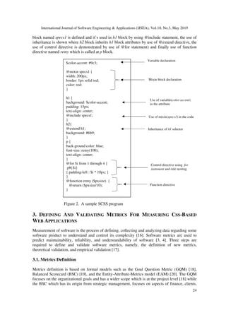 A SURVEY OF CASCADING STYLE SHEETS COMPLEXITY METRICS | PDF