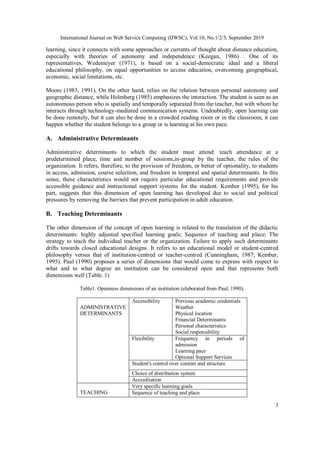 OPEN LEARNING: KEY FOUNDATIONS OF PERSONAL LEARNING ENVIRONMENT | PDF