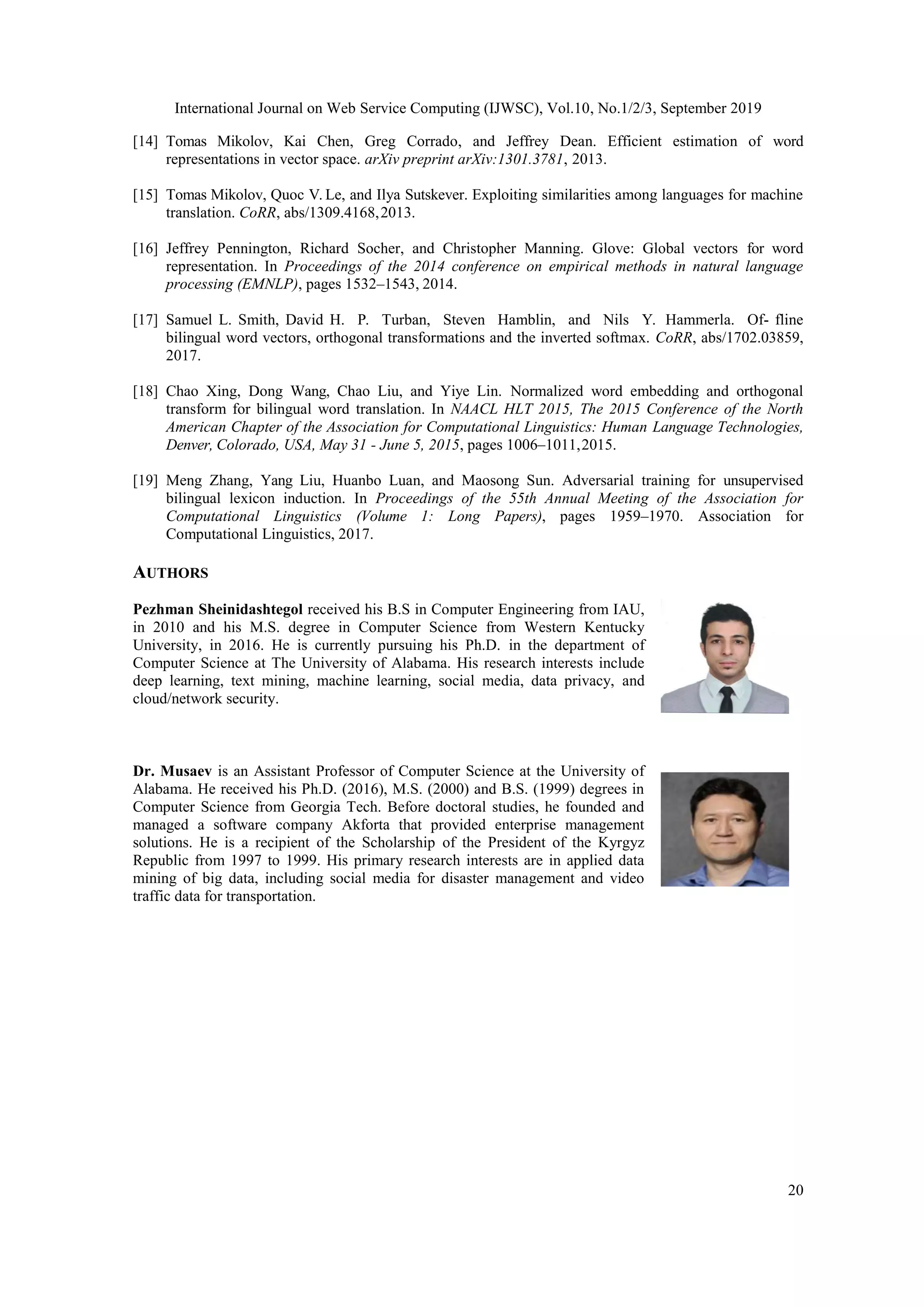 LEARNING CROSS-LINGUAL WORD EMBEDDINGS WITH UNIVERSAL CONCEPTS | PDF