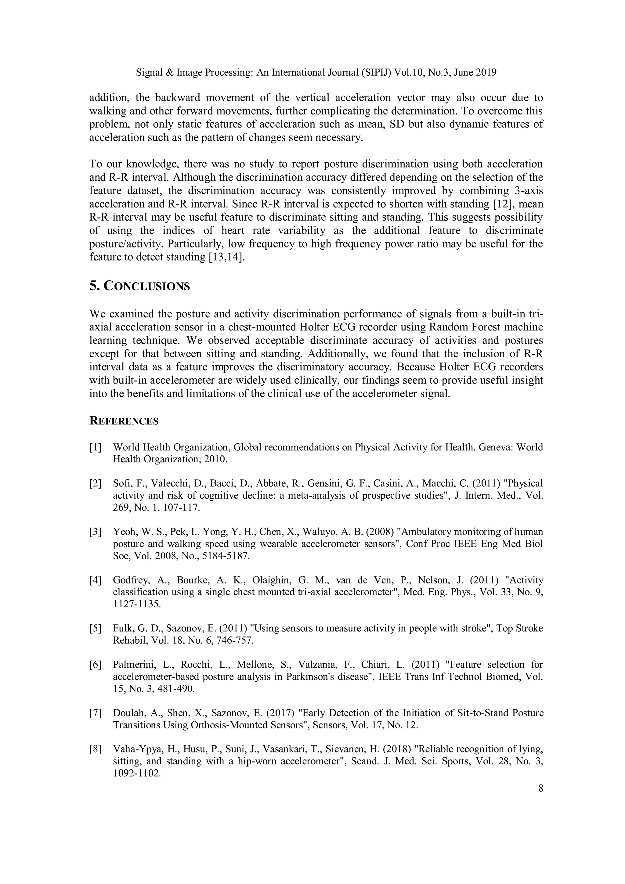 Machine-Learning Estimation of Body Posture and Physical Activity by ...