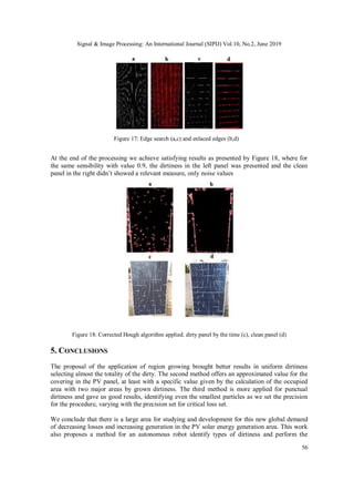 APPLICATION OF A COMPUTER VISION METHOD FOR SOILING RECOGNITION IN ...
