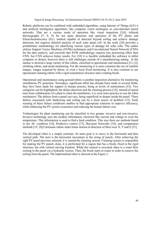 APPLICATION OF A COMPUTER VISION METHOD FOR SOILING RECOGNITION IN PHOTOVOLTAIC MODULES FOR ...