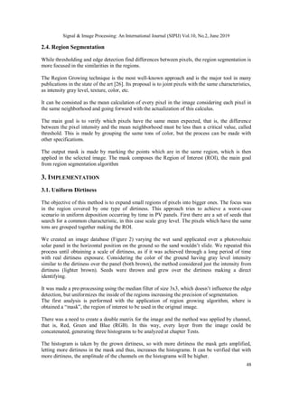 APPLICATION OF A COMPUTER VISION METHOD FOR SOILING RECOGNITION IN ...