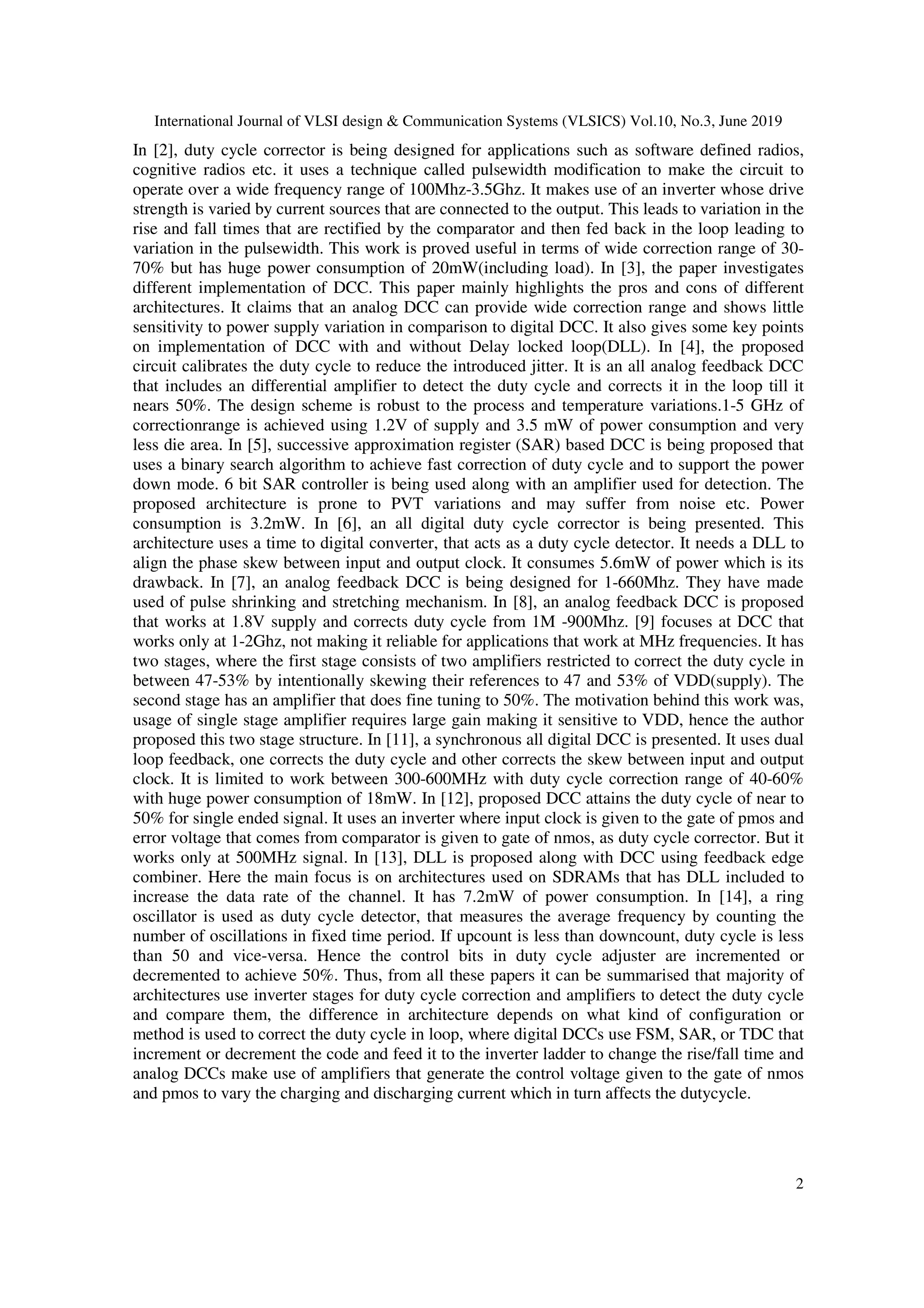 DUTY CYCLE CORRECTOR USING PULSE WIDTH MODULATION | PDF