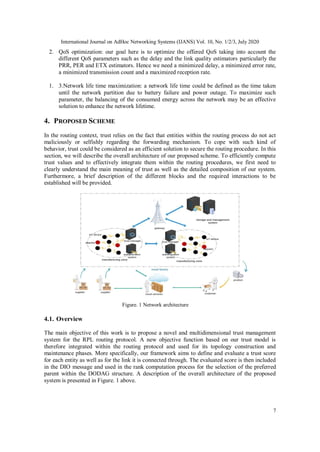 TRUST BASED ROUTING METRIC FOR RPL ROUTING PROTOCOL IN THE INTERNET OF THINGS | PDF