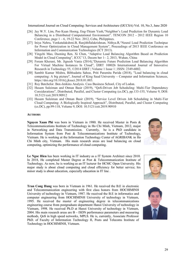 Load Balancing Algorithm On Cloud Computing For Optimize Respone Time Pdf