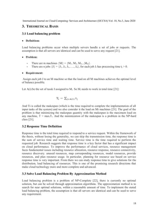 LOAD BALANCING ALGORITHM ON CLOUD COMPUTING FOR OPTIMIZE RESPONE TIME | PDF