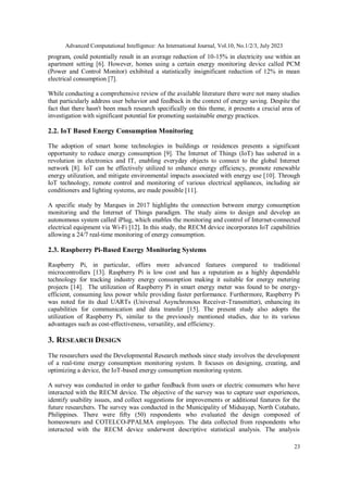The Development of Real-Time Energy Consumption Monitoring using IoT | PDF