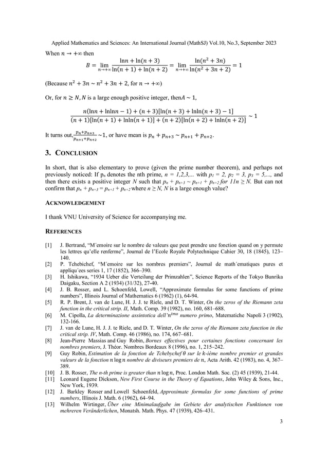 A Positive Integer π΅ Such That ππ πππ ~ πππ πππ For All π β₯ π΅ Pdf