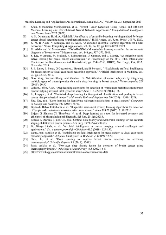 Breast Tumor Detection Using Efficient Machine Learning And Deep Learning Techniques Pdf