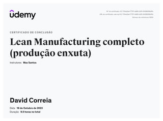 Lean Manufacturing | PDF
