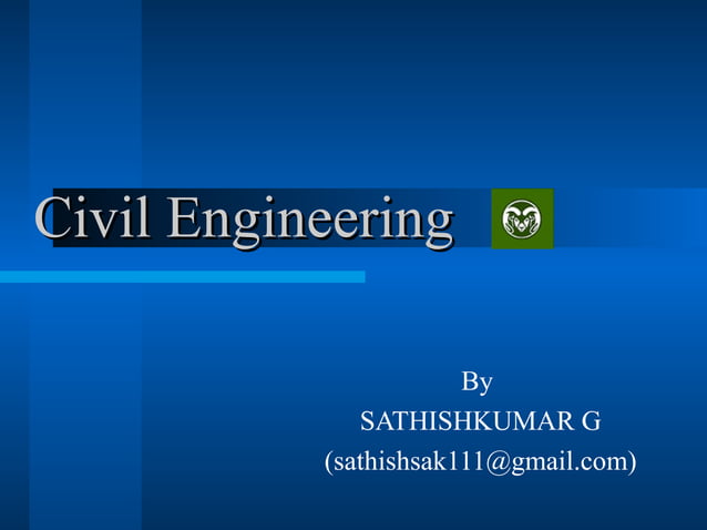 Civil Engineering | PPT | Civil Engineering Industry | Industries