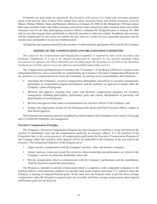 lowe's Proxy Statement 2004 | PDF