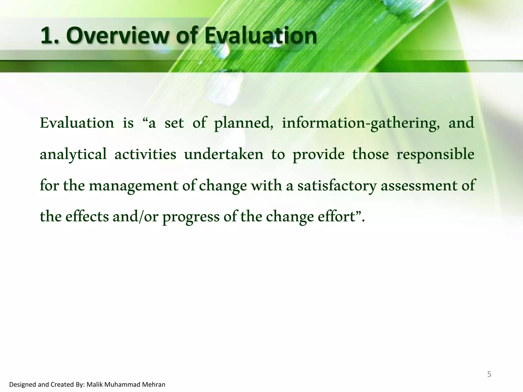 Human Resource Evaluation By Malik Muhammad Mehran | PPTX