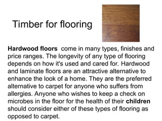 Structure of timber in design building.ppt