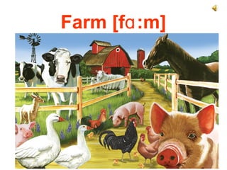 Farm animals | PPT