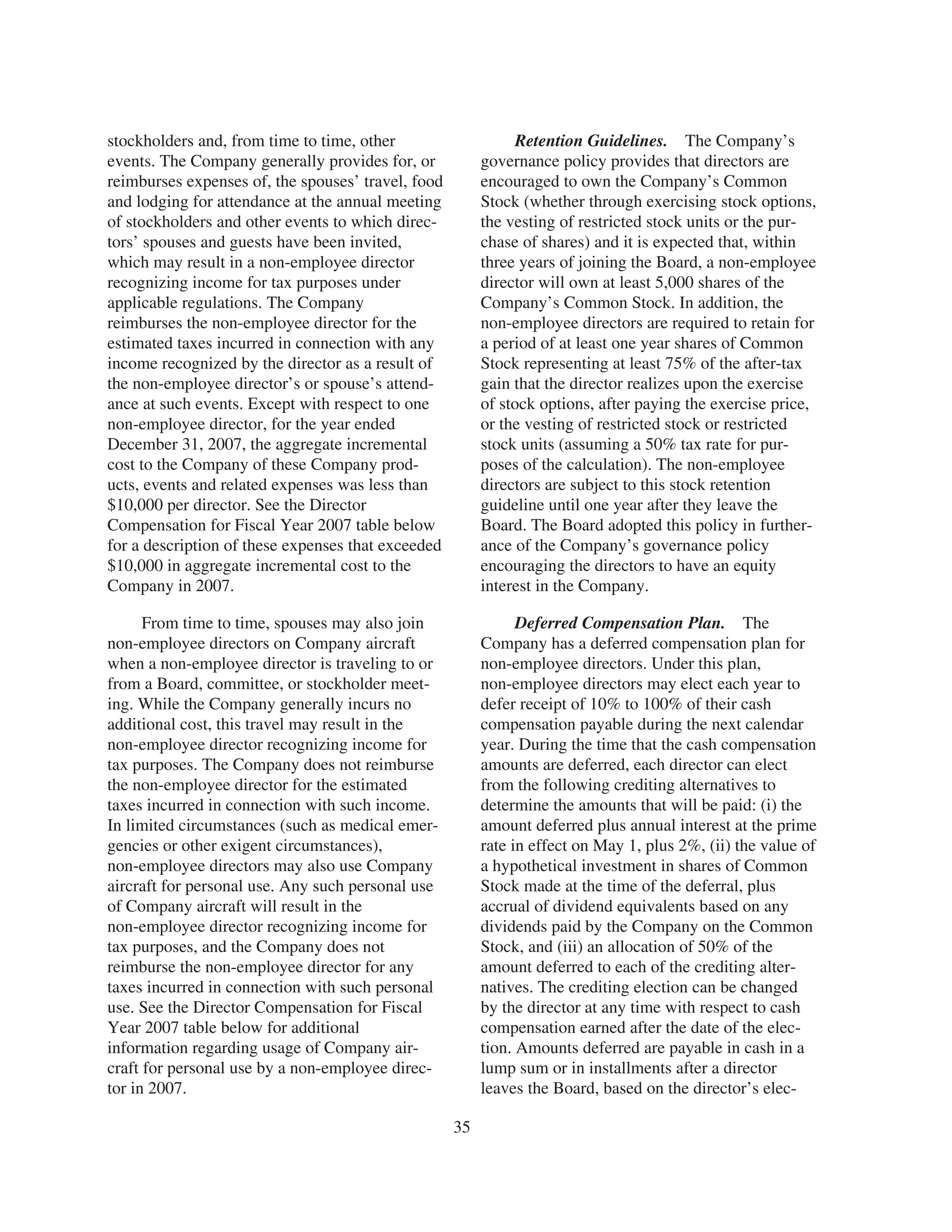 time warner 2008 Proxy Statement | PDF