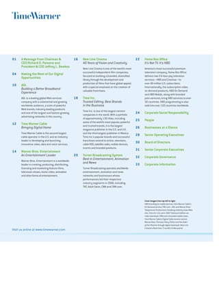 time warner 2007 Factbook | PDF