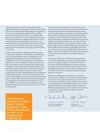 time warner 2007 Factbook | PDF