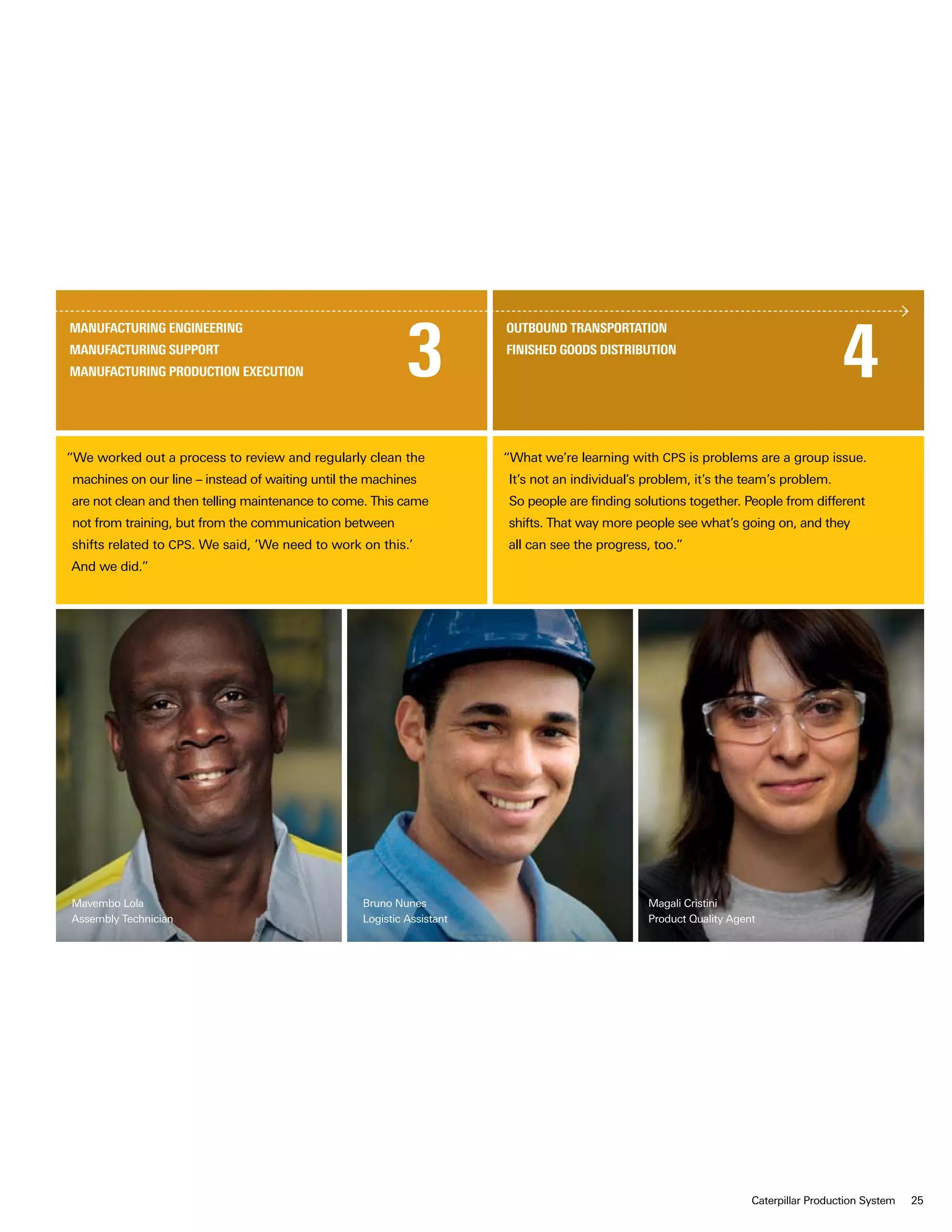 Caterpillar Production System | PDF