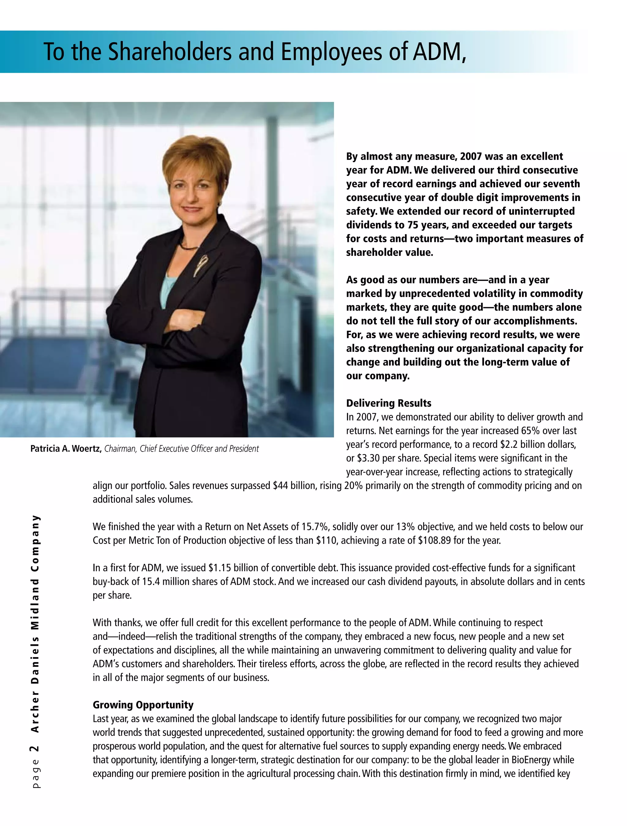 ADM 2007 Annual Reports | PDF