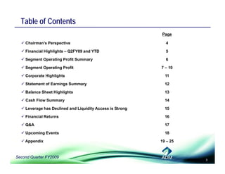 ADM Latest Earnings Presentation. | PDF