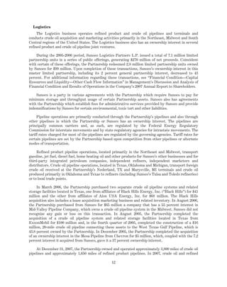 sunoco 2007 Form 10-K | PDF