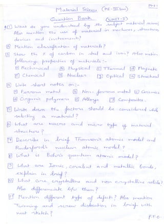 MSc-1&2 Units Harikesh | PDF
