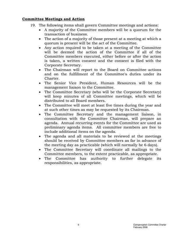 sunoco Compensation Committee | PDF