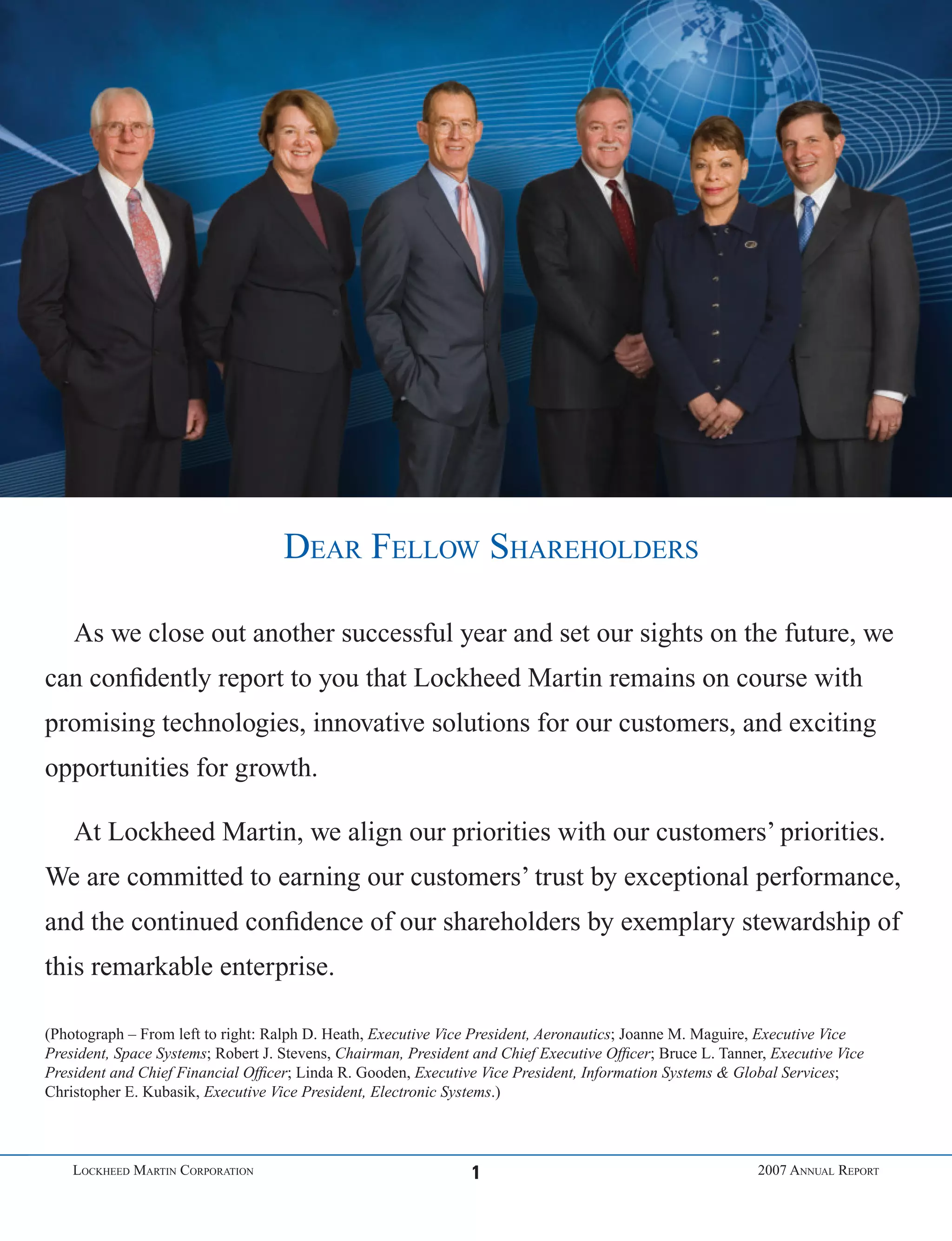 lockheed martin 2007 Annual Report | PDF