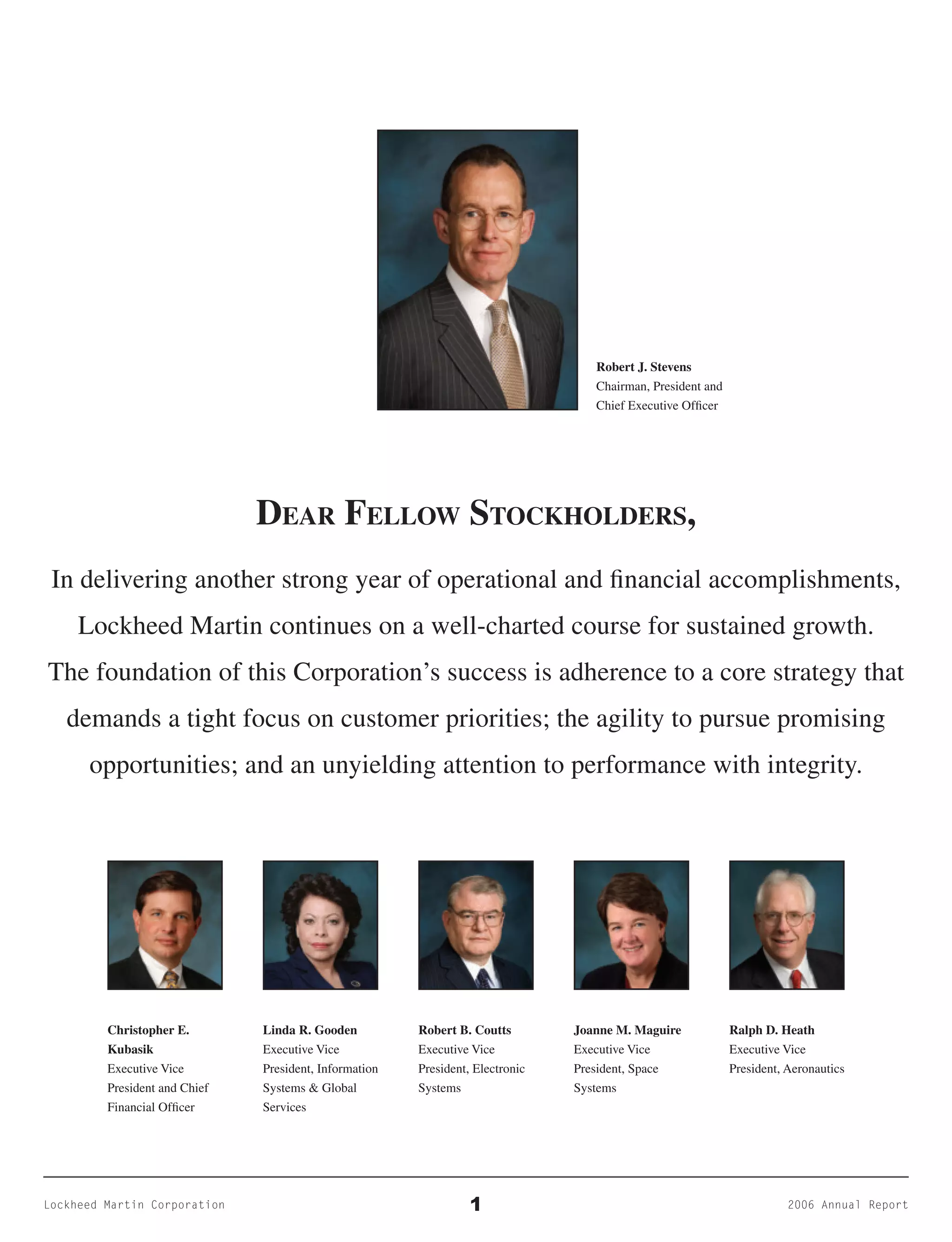 lockheed martin 2006 Annual Report | PDF