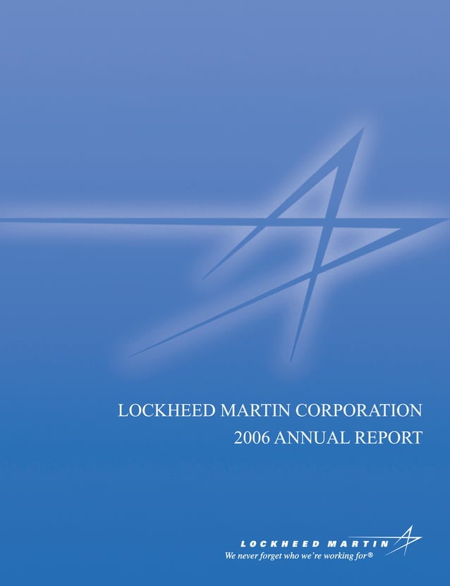 lockheed martin 2006 Annual Report | PDF