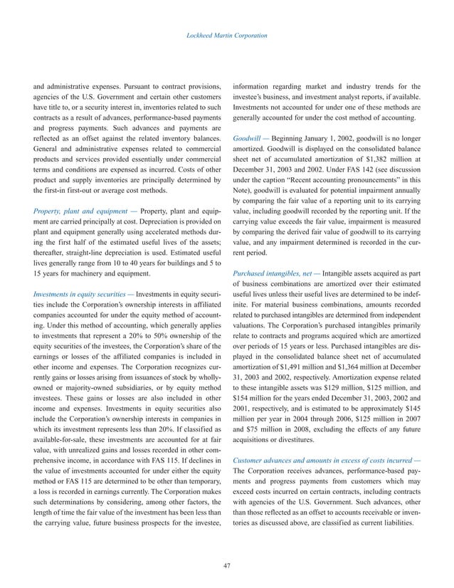 lockheed martin 2003 Annual Report | PDF