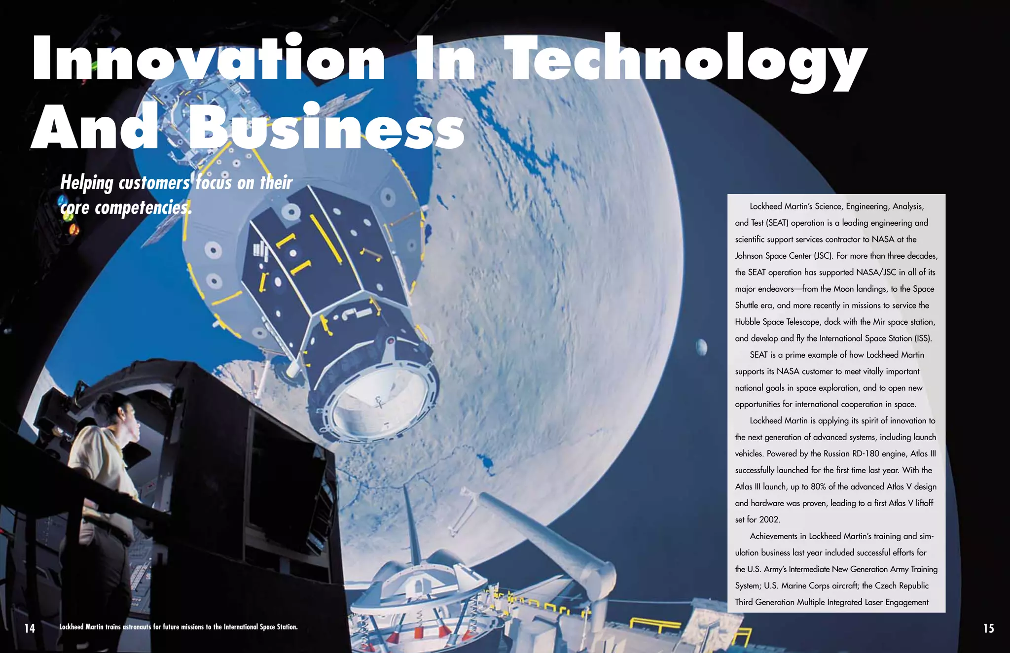 lockheed martin 2000 Annual Report | PDF